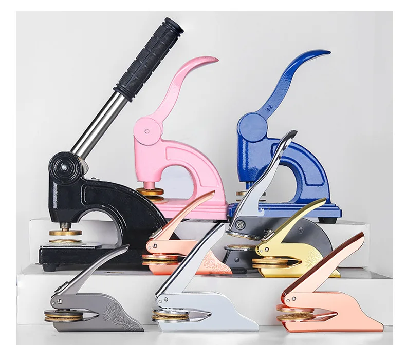 Embossed Steel Stamp Hand Clamp Stamp Table Portable Portable Steel ...