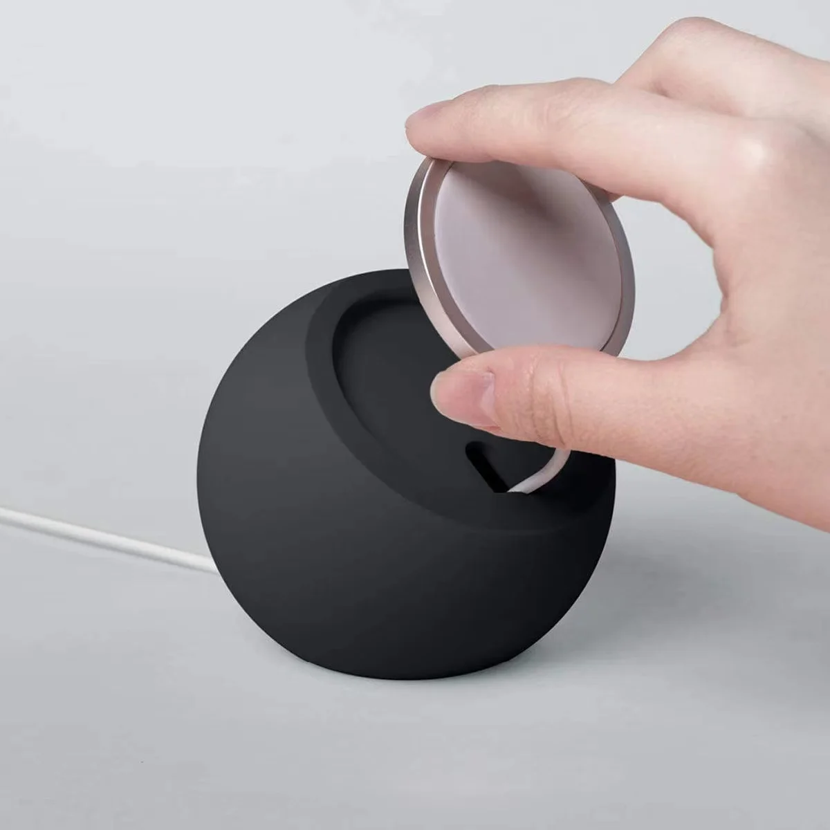 Solid Color Silicone Stand Holder For Magnetic Attraction Spherical ...