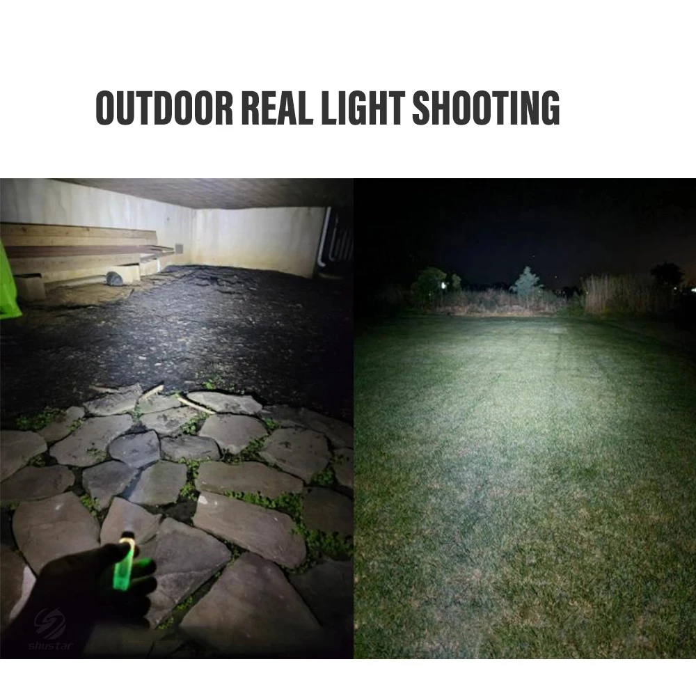Kensun Mini Dual Light Flashlight - Rechargeable & Waterproof