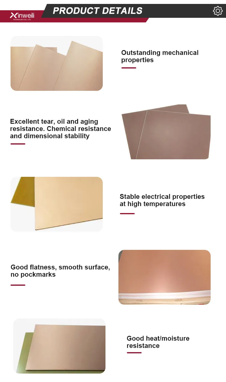 Hot Sale White Epoxy Fiberglass Cem3 Ccl Copper Clad Laminate Sheet For ...