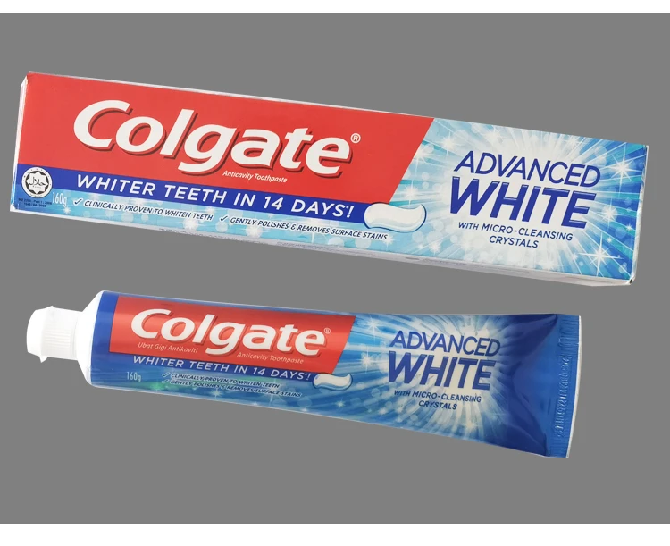 Colgate Advanced White 160g Toothpaste Wholesale Batch With Micro ...