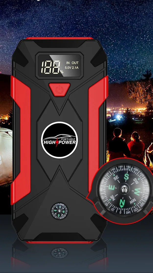 Portable 12v 29800mah Easy Operation Emergency Start Powerful Auto ...