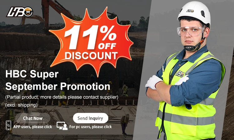 HBC Hi Vis Work Wear Construction Worker Uniform High Visibility Cotton ...