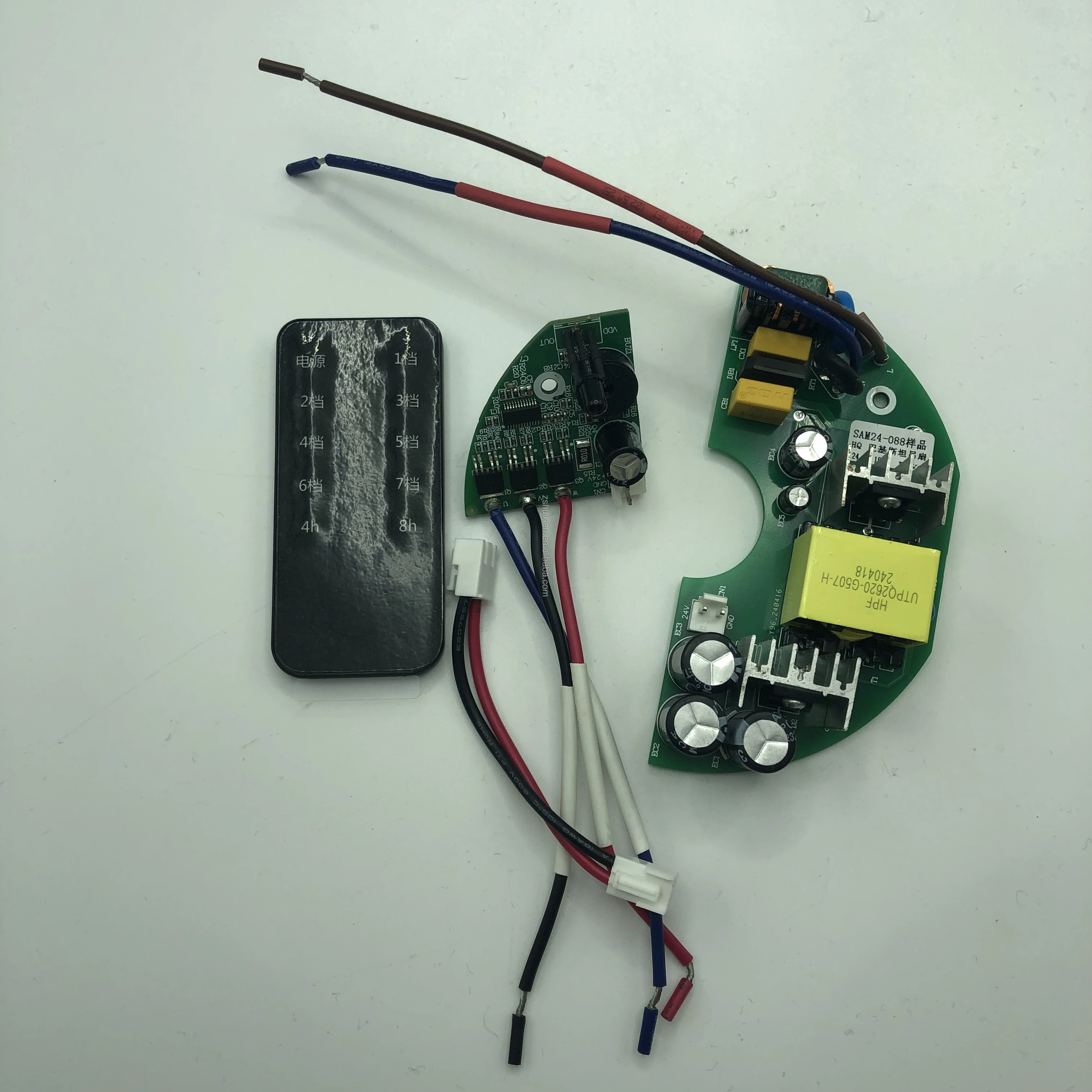 BLDC Ceiling Fan Controller PCB Circuit Board Kit with Remote Control ...