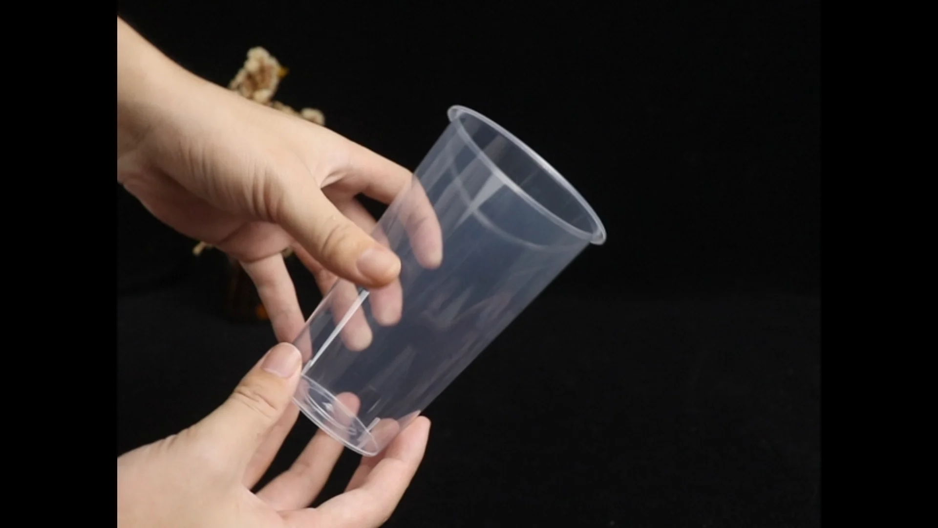 New Product Disposable Large 600ml Plastic Injection Frosted Cup - Buy ...