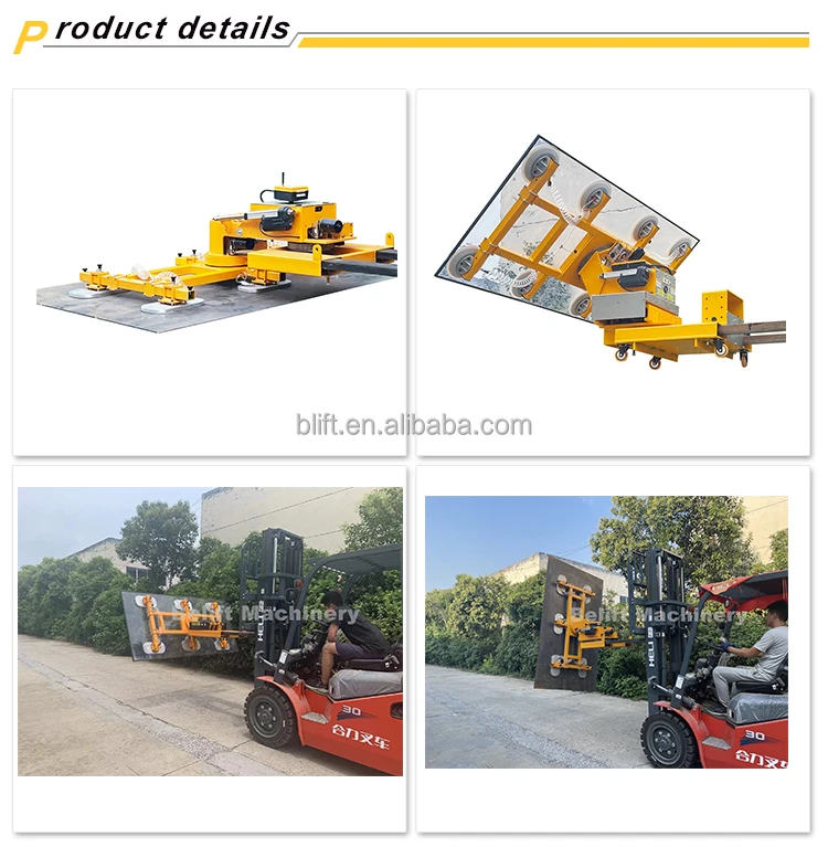 Forklift Use Electric Glass Vacuum Sucker Lifter Machine - Buy Vacuum ...