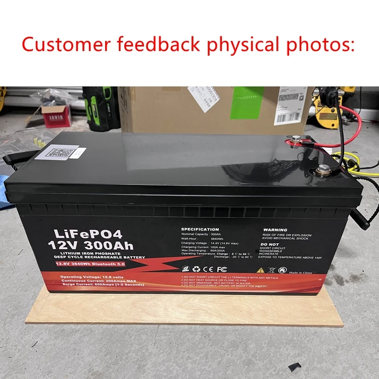Lifepo4 12V Energy Storage Battery - 24V to 48V Options