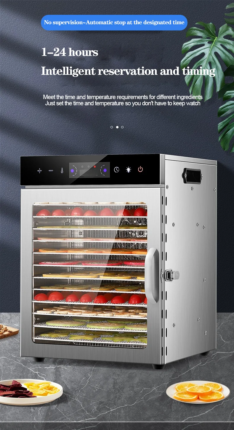 Mini Dry Fruits Machine Dryer Food Shop Fruit Drying Machine 100kg ...