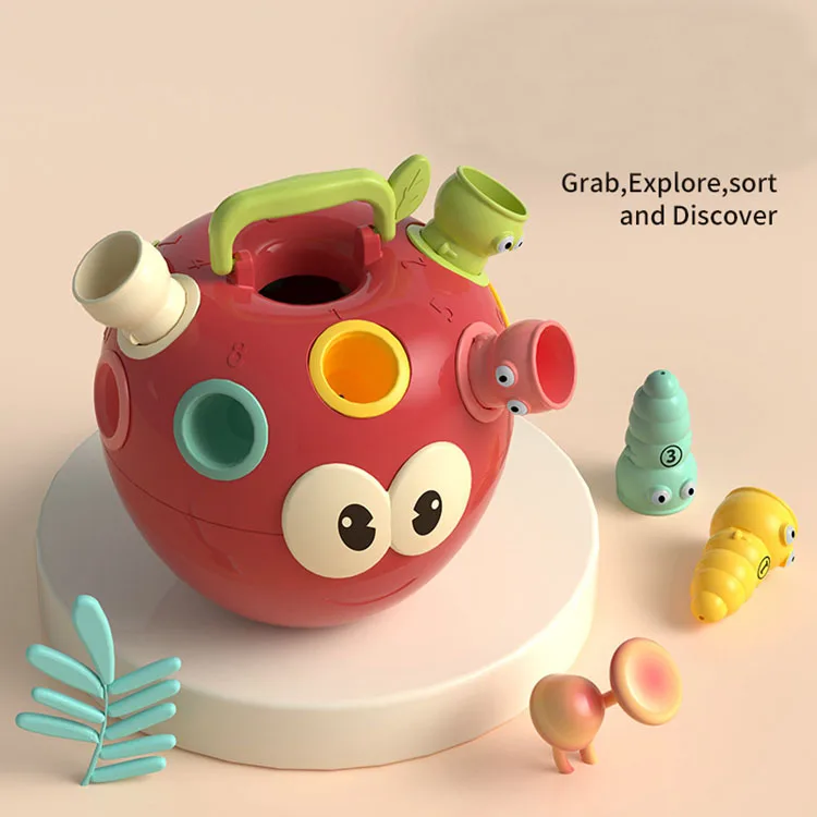 New Design Plastic Toy Finger Puppets Number Pairing Bag Puzzle Game ...