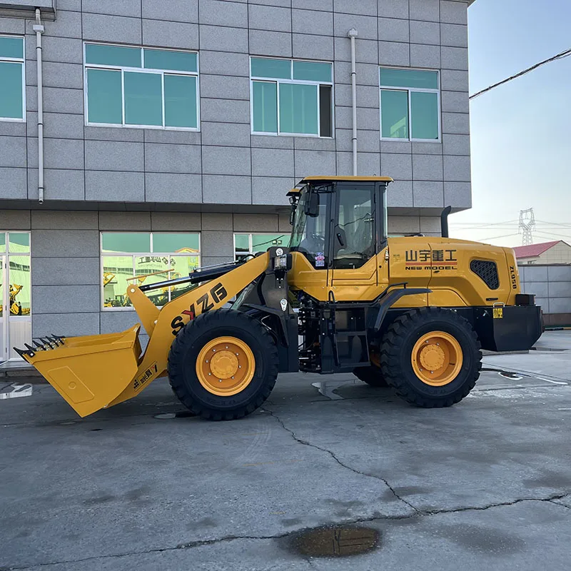 SHAN YU ZL-958 Machine Loader Caterpillar Wheel Loader 4x4 Compact ...