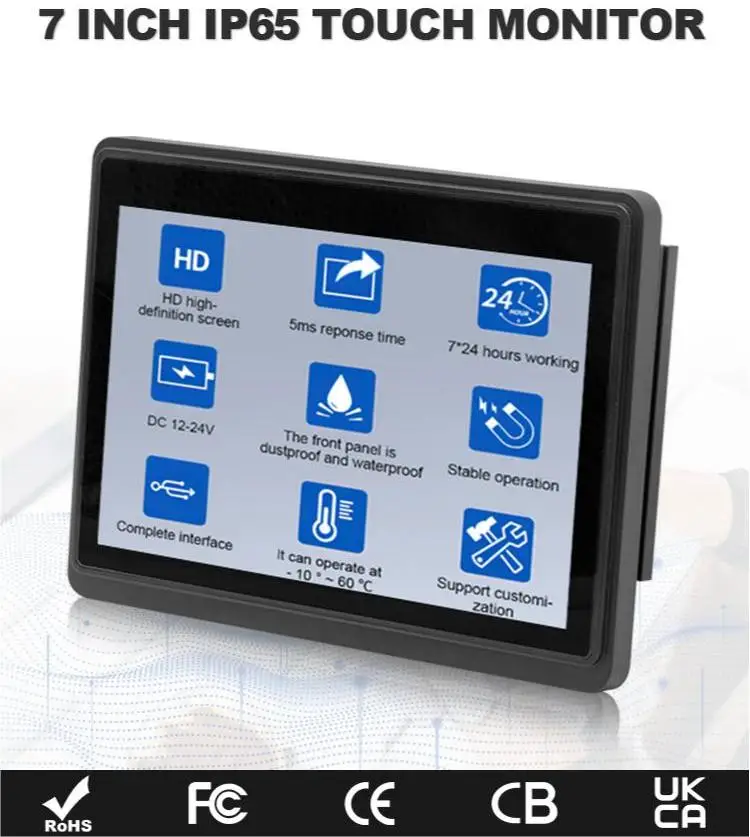 Wintouch Marine Displays - IP67 Waterproof Touch Screens