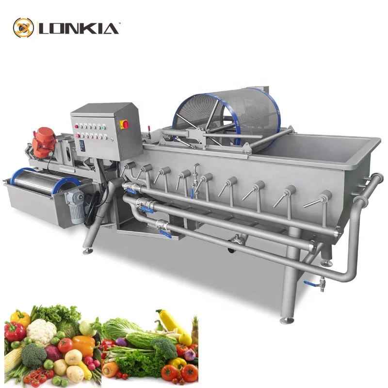 Industrial Lettuce Leaf Vegetable Salad Chopped Vegetable Fruit Washing ...