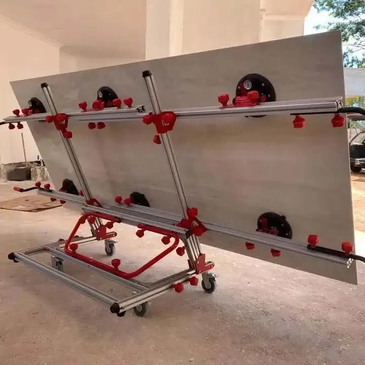 Large Ceramic Tile Handling Tools Foldable Carts for Transporting Large ...