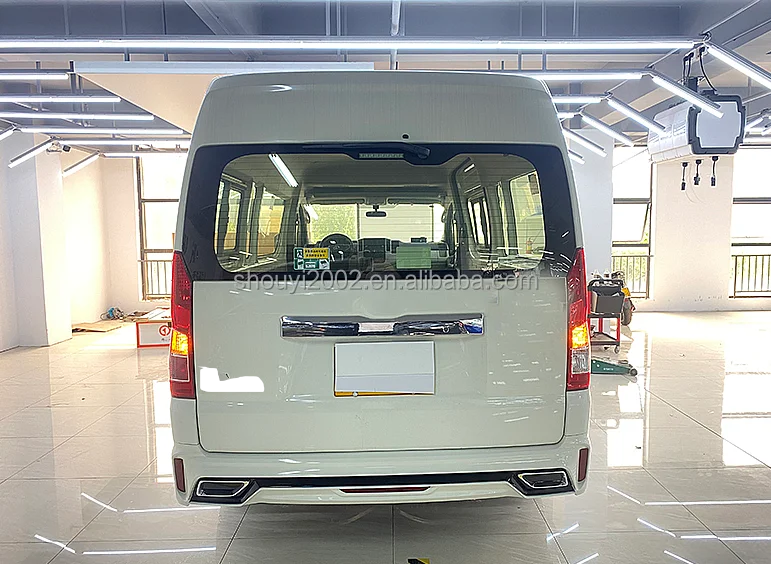High Quality Wide Sad Face Front Rear Upgrade Body Kits for Toyota Hiace
