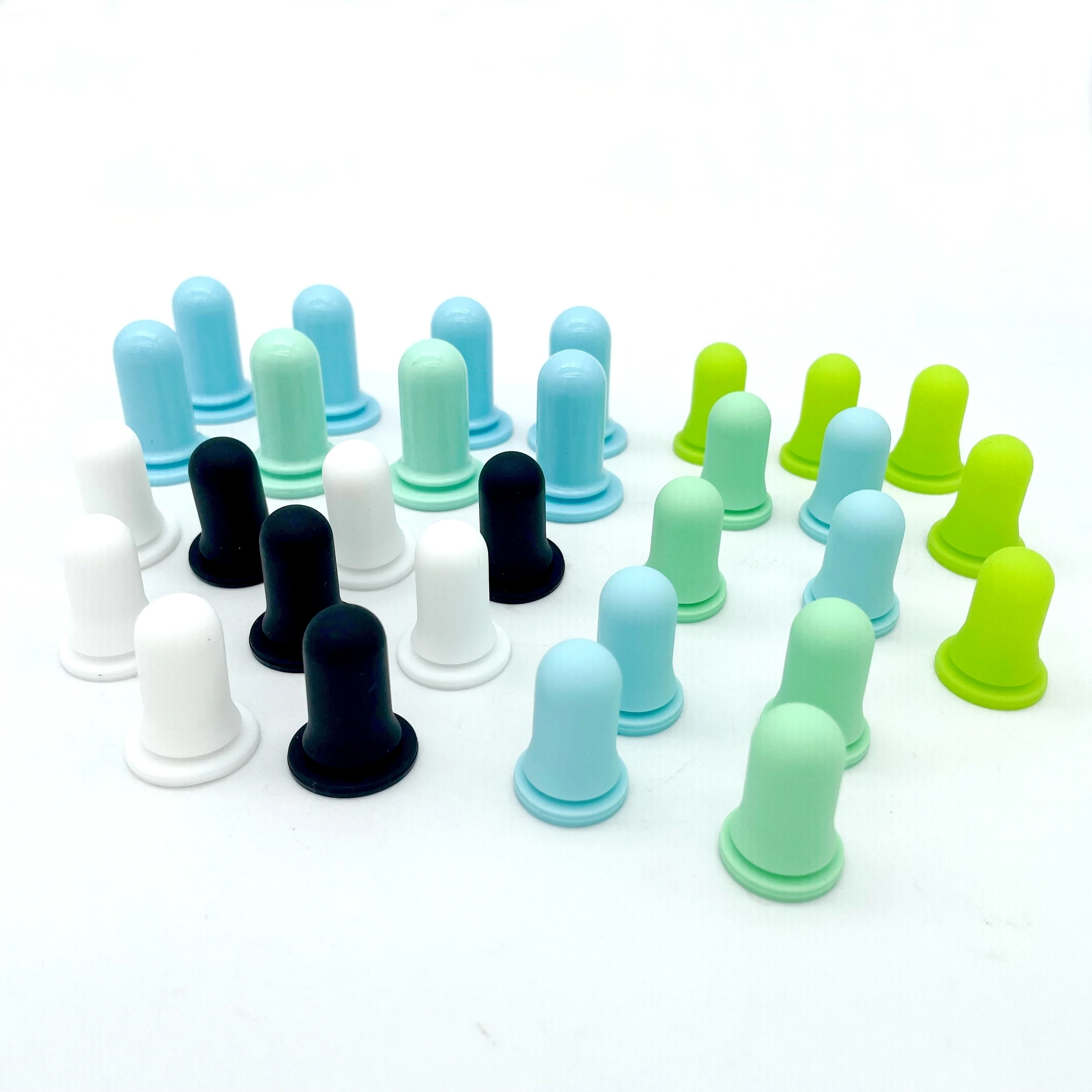 SHQN Pipette Dropper Bulbs - Flexible, Food Grade Silicone