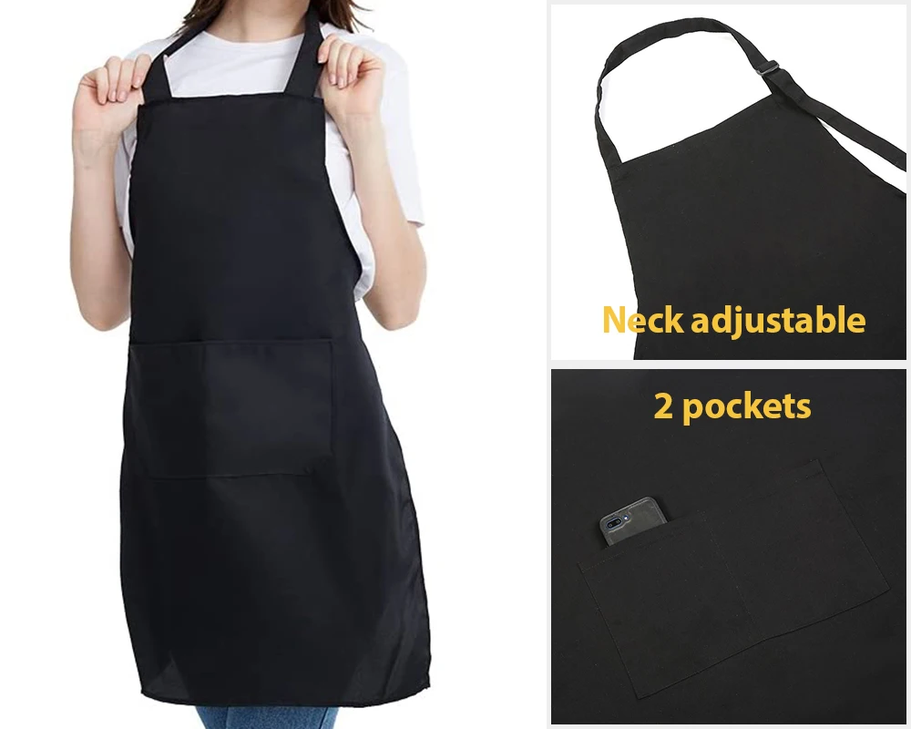 Wholesale Custom Logo Waterproof Restaurants Cotton Polyester Man Woman ...