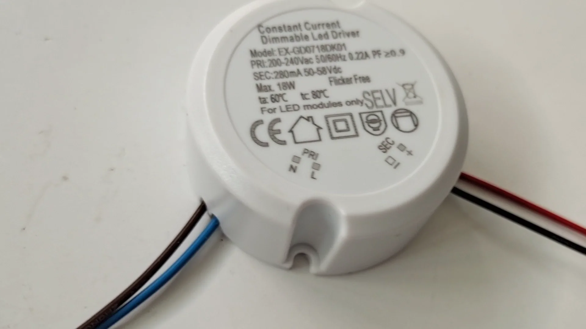 Led Driver Adjustable Triac 3w 6w 10w 20w Waterproof Ip65 Led Driver ...