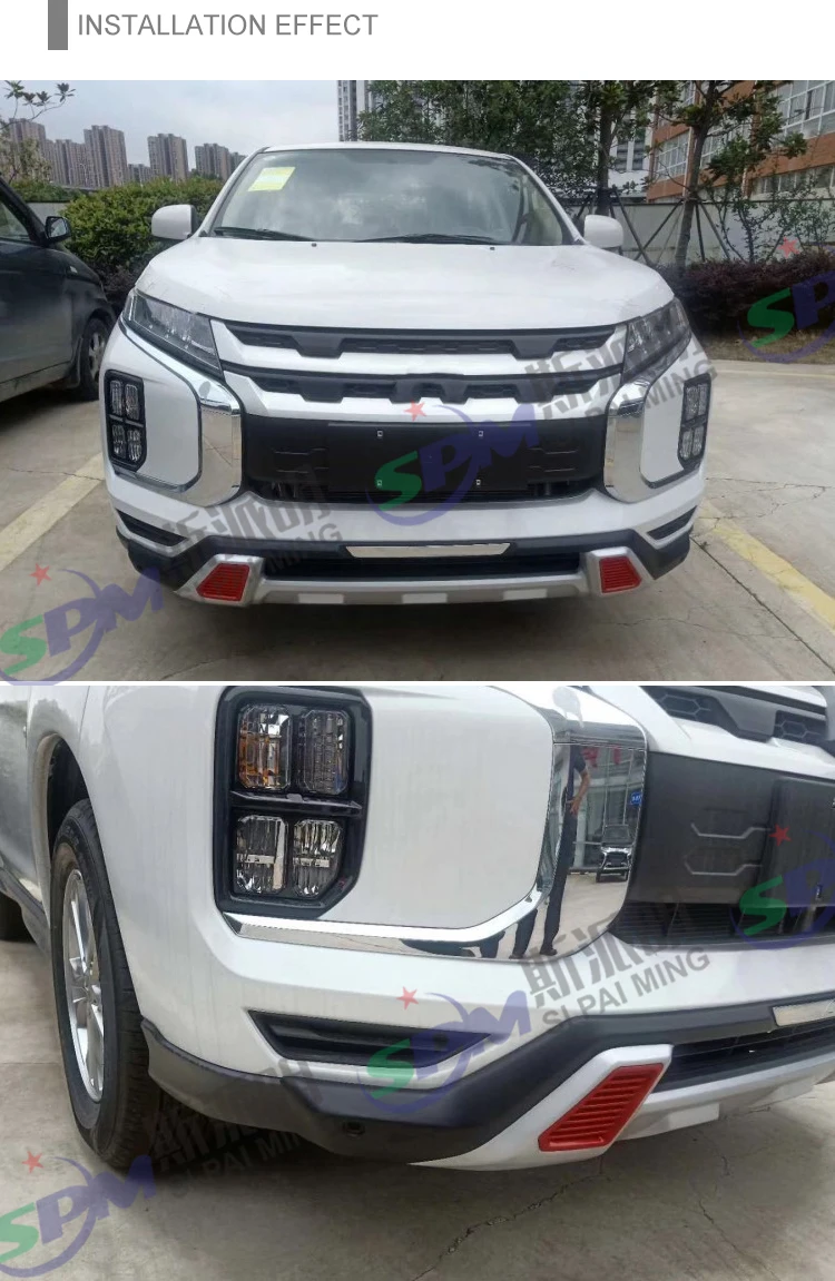 Spm Front And Rear Bumper Guard Protector For Mitsubishi Asx 2020 - Buy ...
