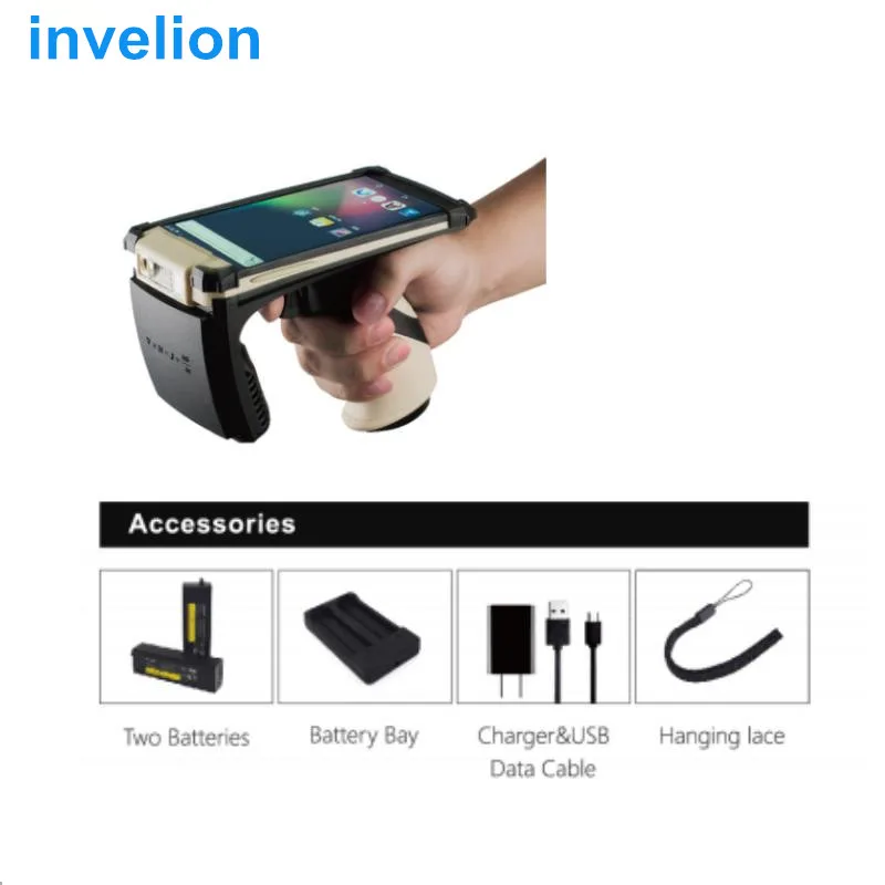 Uhf Rfid Handheld Rfid Reader Wifi Gprs Barcode Scanner In Animal ...