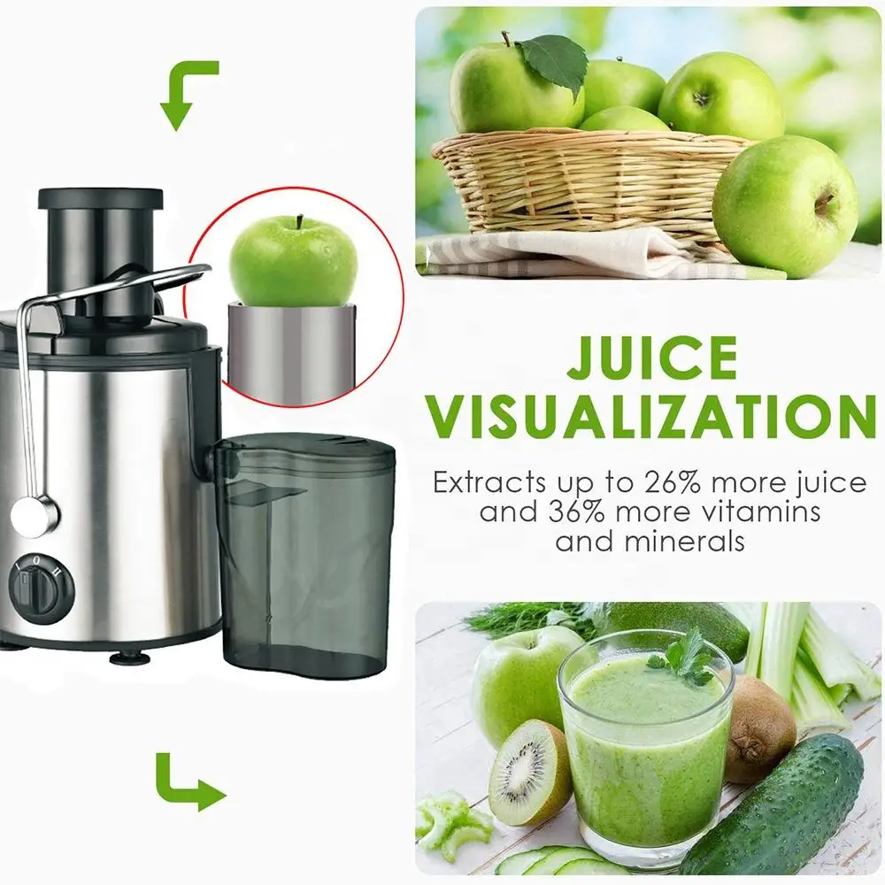 2023 China Best 2 In1 Vegetable Orange Juicer Machine Big Mouth Slow ...