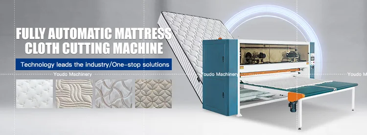 Best Suppliers Computer Control Automatic Fabric Border Mattress Fabric Cutting Machine Mattress ...