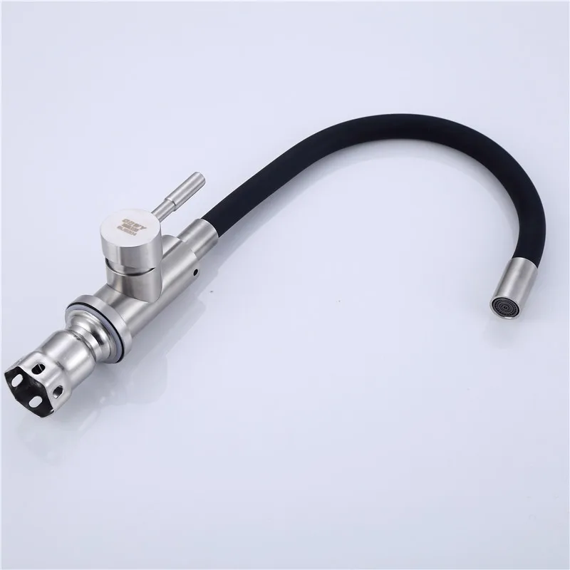 Flexible Neck Colorful Any Direction Rotating Stainless Steel Single ...