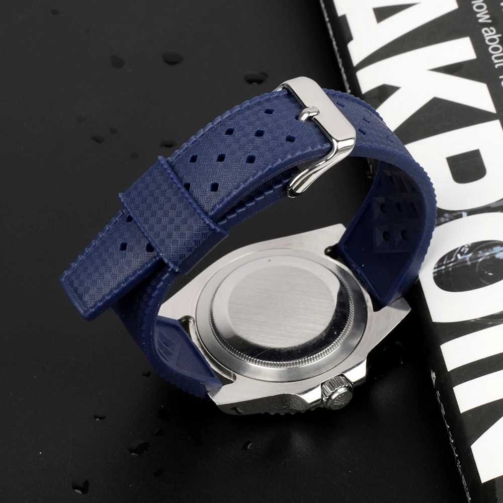 Retro Tropic Skin Diver Style Diver Strap - 20mm, 22mm