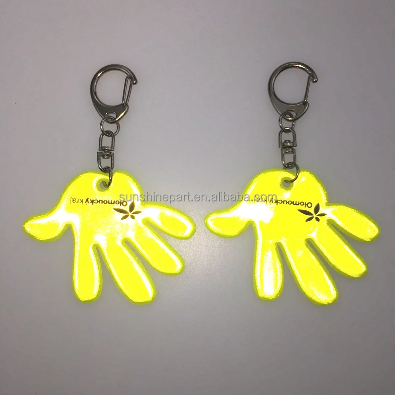 promotional high visibility keychain Children smile face cute kids ...