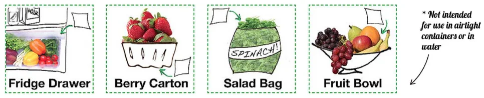 FRESHPAPER Food Saver Sheets for Bread - Keep Baked Goods Fresh with ...