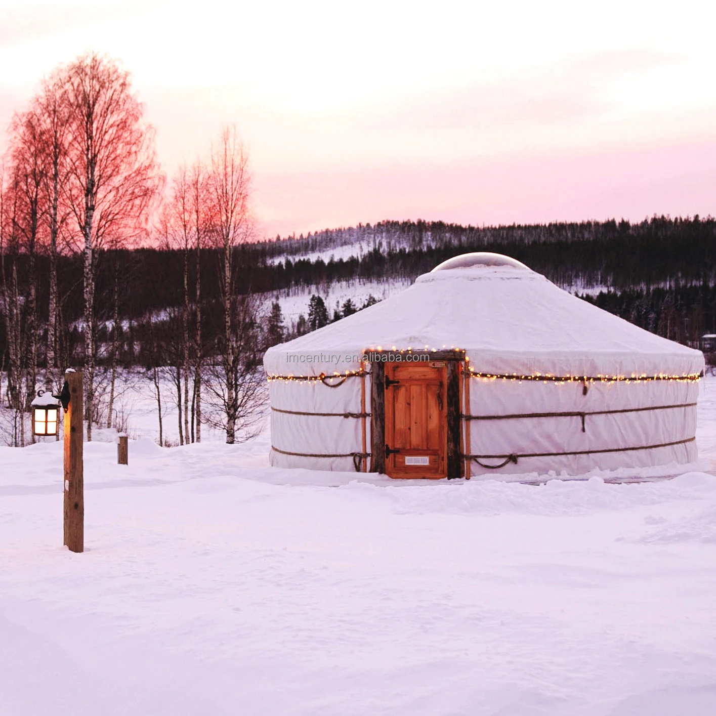 Mongolian Yurt - Luxury Camping Tent for Winter & Outdoor