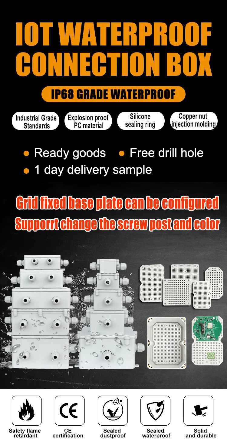 Plastic Casing Box Underground Cable Wire Connection Connections ...