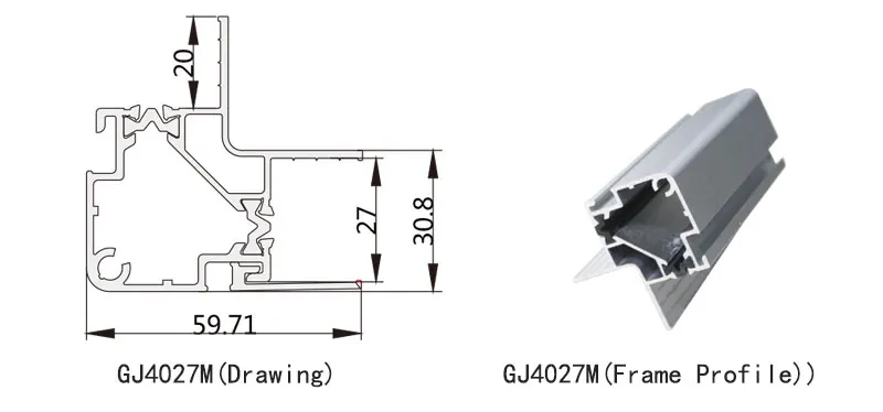 Compact Air Handling Unit - Pentapost Frame Made by Aluminum Profile