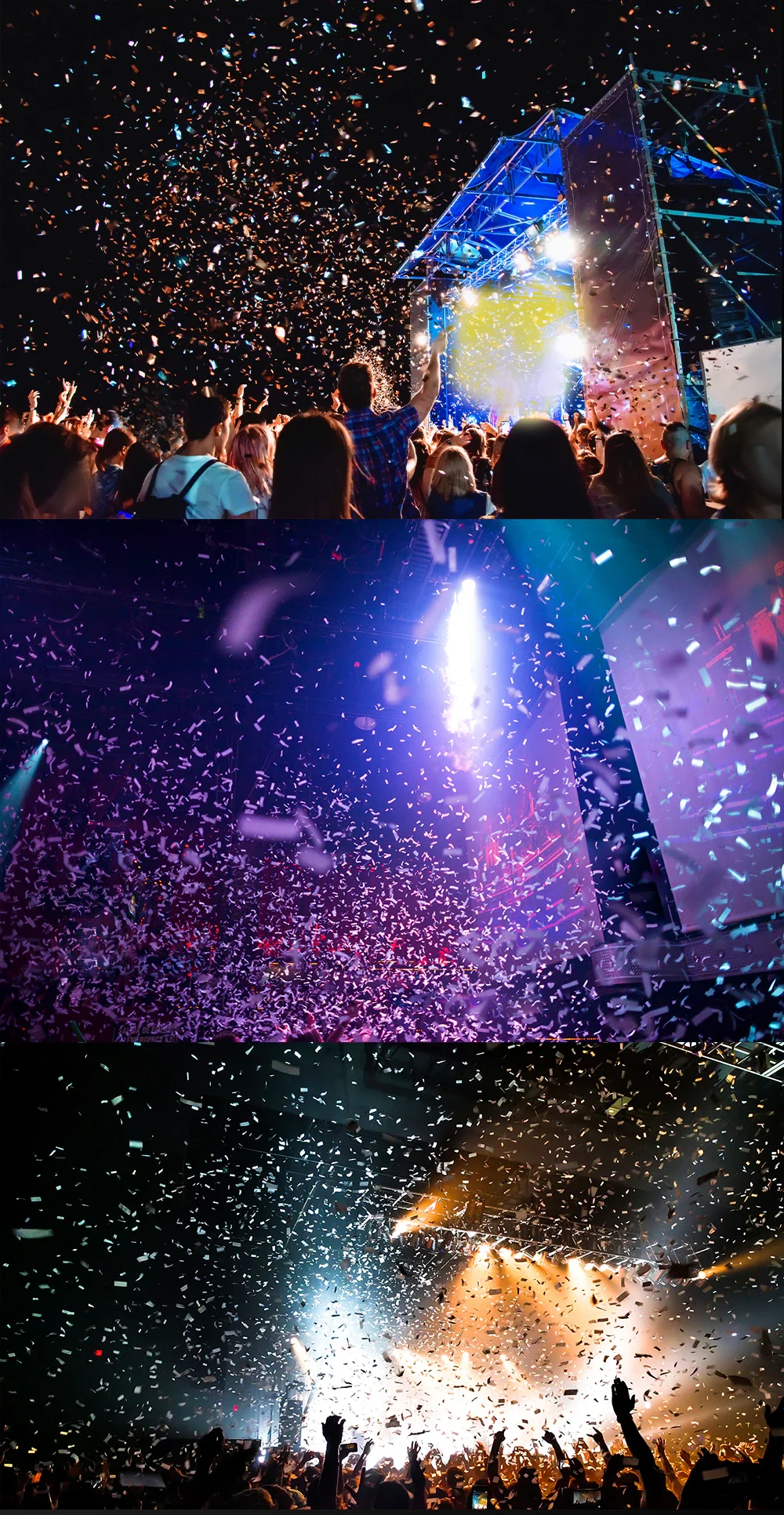 DMX Battery Double-Shot Confetti Launcher Confetti Cannon DJ Party ...