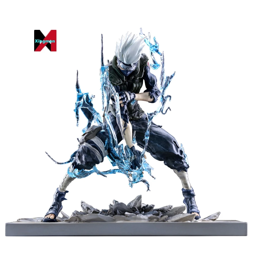 Anime Figure Hatake Kakashi Battle Version Collect Figurine Doll Toys ...