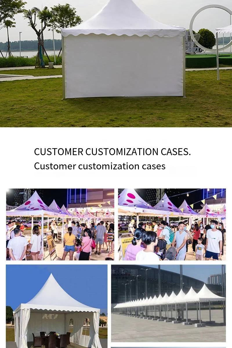 Custom Banquet Event Tent Exhibition Spire Canopy Outdoor Wedding ...