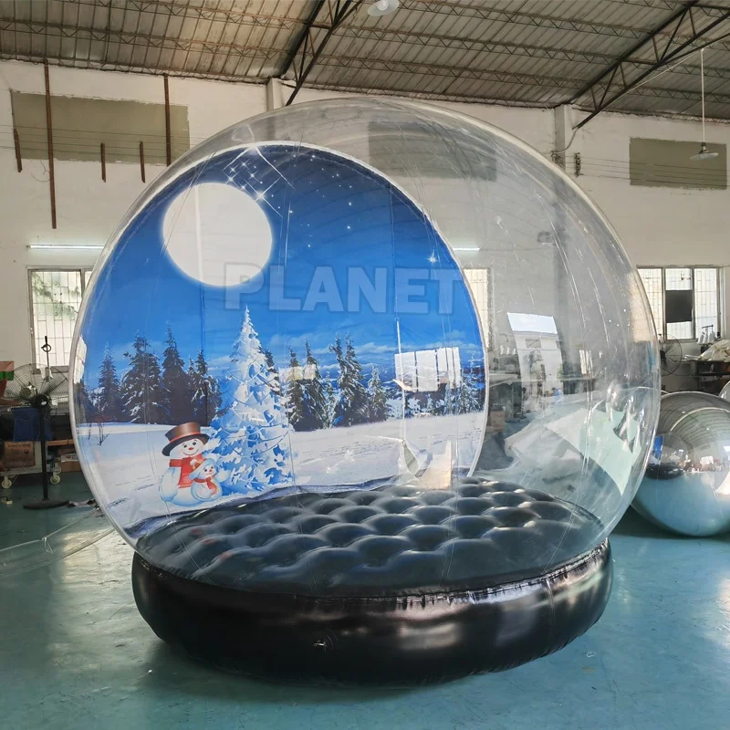 Customized Giant Life Size Transparent Pvc Christmas Human Snow Globe ...