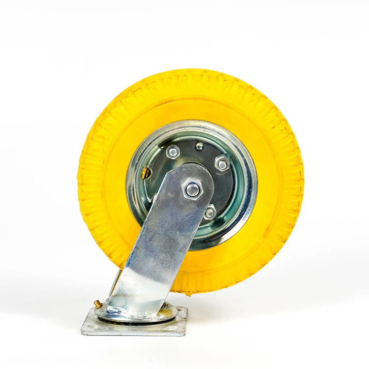 High Quality Large Flat Free Foam Filled 8 Inch Wheels 2.50-4 Swivel ...