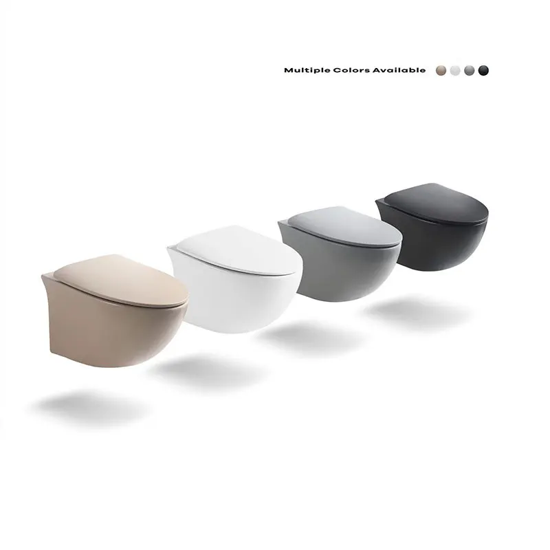 Sanitary Wares Ceramics Bathroom Modern White Toilet Concealed Cistern ...