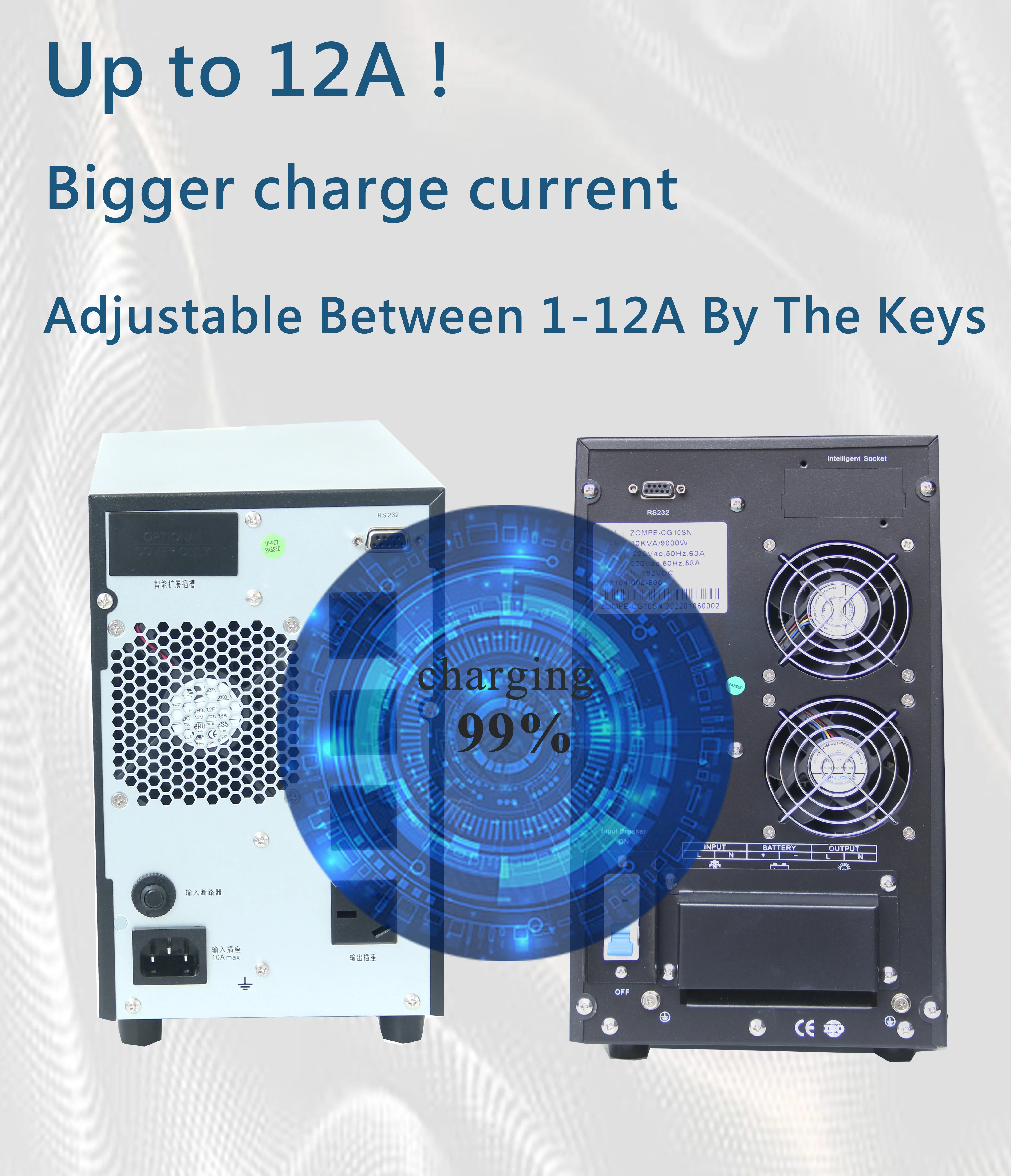 Wholesale Cheap Price 3000va High Frequency Sine Wave Online Ups - Buy ...