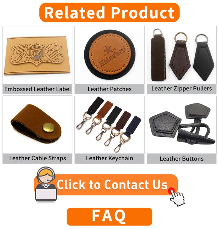 Wholesale Custom Leather Badge Factory Pu Label Embossed Leather Label ...