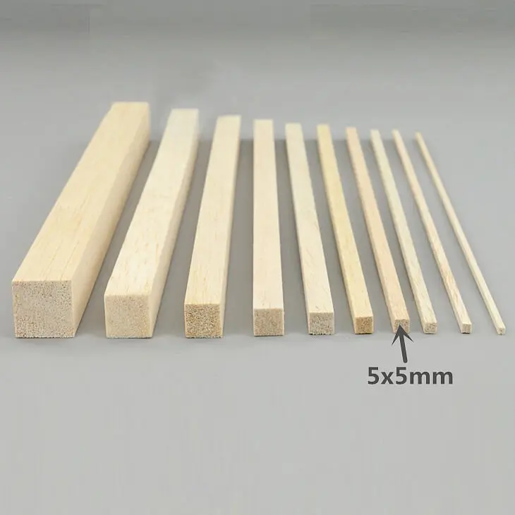 Balsa Wood Sheets - Ideal for Model Building & DIY Projects