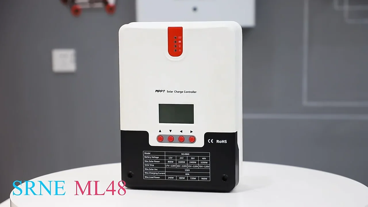 Srne Mppt Solar Charge Controller 40a For Solar Energy Systems - Buy ...