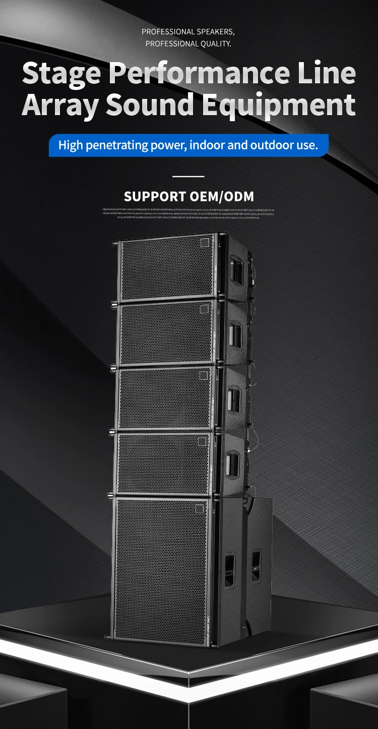 Linear Array Sound Set Large Stage Outdoor Used Performance Double 15/ ...