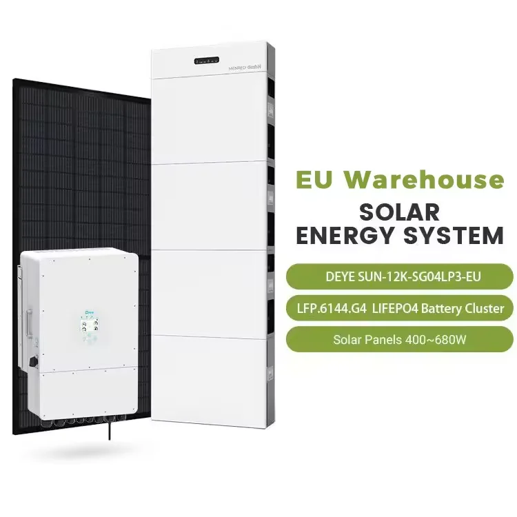 Deye Inverter Photovoltaic Panel Lithium Ion Batterie Complete Solar ...