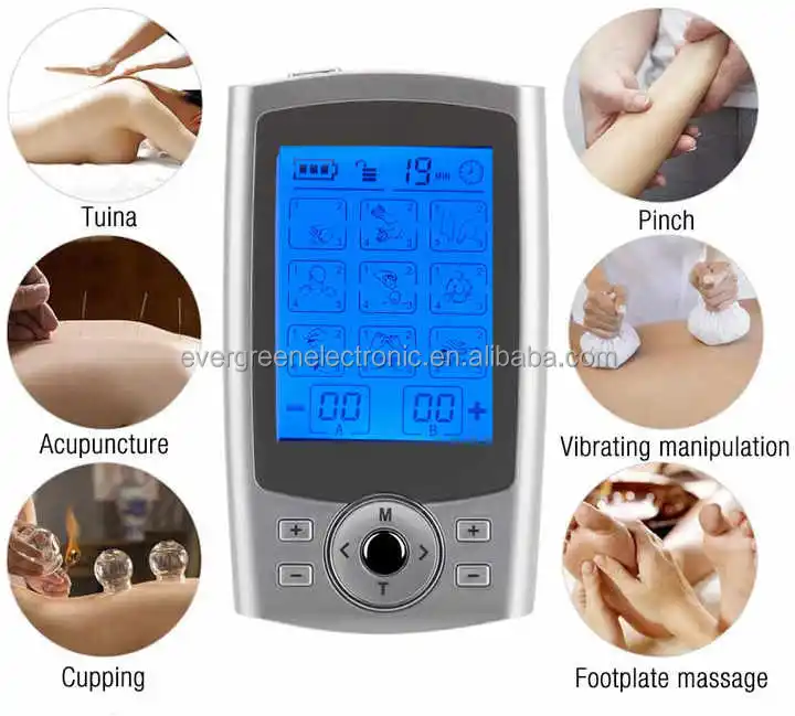 Dual Output Wireless Unit Tens Ems Electrostimulation Intelligent ...