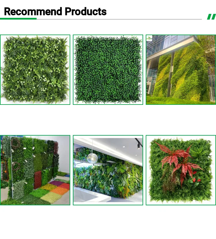 Simulation Synthetic Topiary Grass Wall Artificial Boxwood Hedge Panels ...