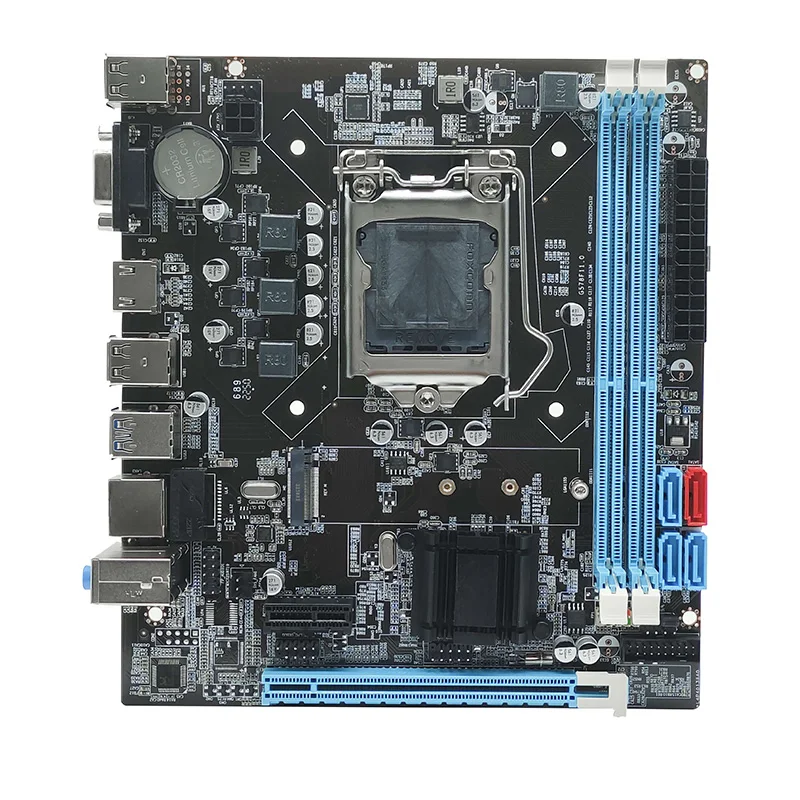 B75 Computer Motherboard LGA 1155 Micro atx B75 PC Motherboard DDR3 CPU Dual Channel Desktop B75 ...