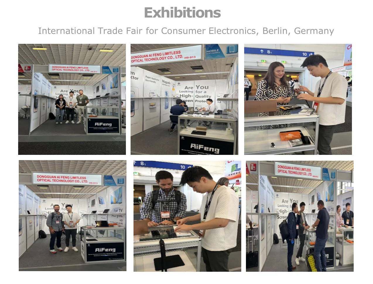 Wholesale Price 32''-55'' TV Screen Protectors by AIFENG