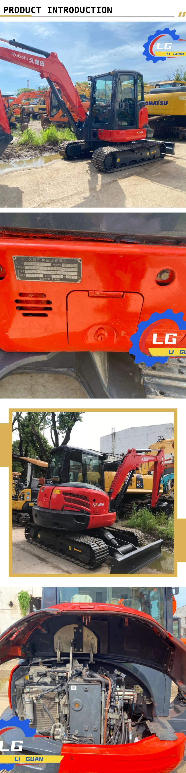Kubota Kx165 Hydraulic Excavators Kubota Kx 165 Used Crawler Excavator ...