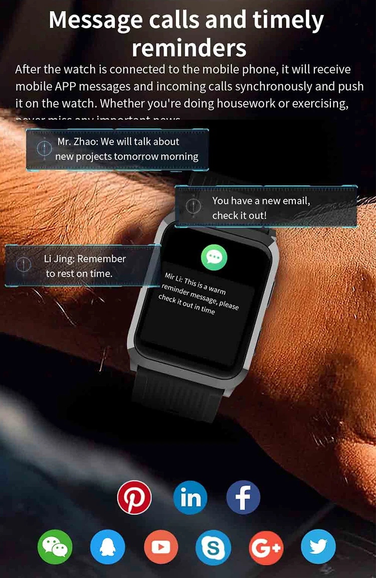 Kids Elderly Keep Health Smart Watch Sos Ppg Gps Ecg Hrv Heart Rate ...